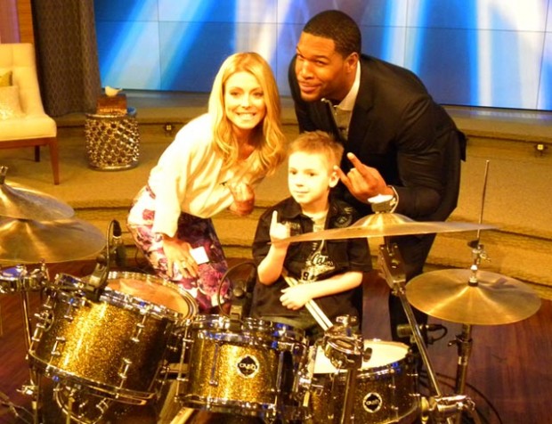 Six-Year-Old Drummer Avery Molek Tackles “Panama” and Guests on Two TV ...
