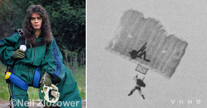 Short Video of Van Halen at Anaheim Stadium in 1978!