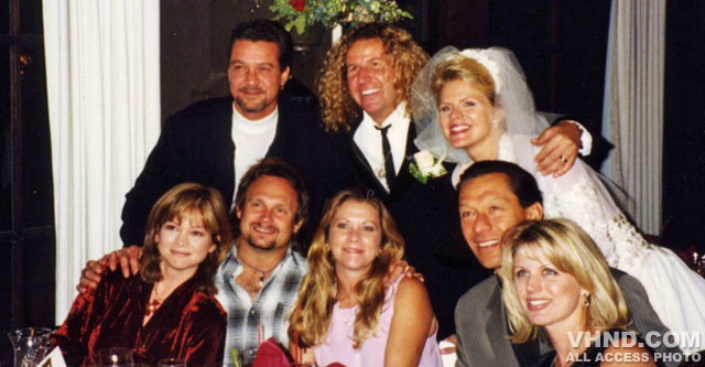 21 Years Ago Today: Van Halen Attends Sammy Hagar's Wedding