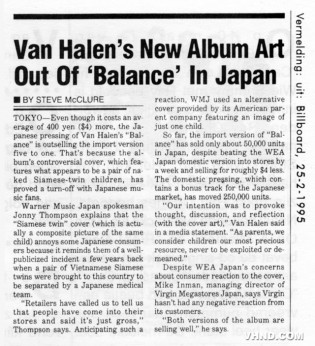 Van Halen's 'Balance' Released On This Day In 1995