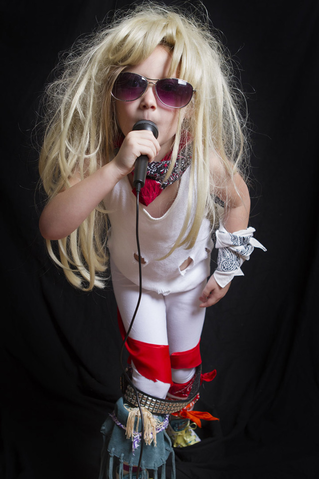 Van Halen Halloween Costume Winner 2016 - Stella Lee Roth!