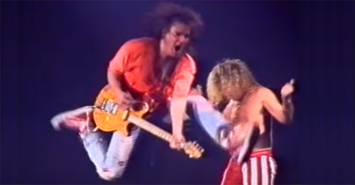 Watch Van Halen Cover ZZ Top in Europe, 1993