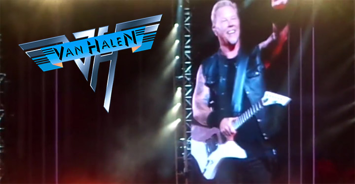 Watch Metallica Cover Van Halen's 'Runnin' with the Devil'