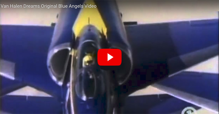 Watch The Blue Angel's Video for 'Dreams' By Van Halen