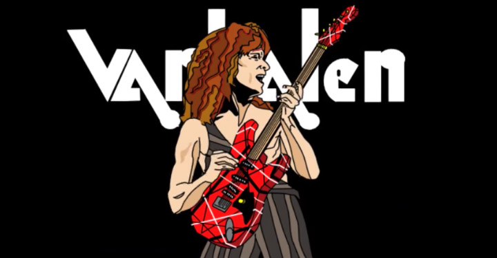 Van Halen 'In a Simple Rhyme' Animated Video