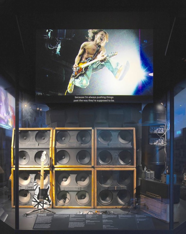 Eddie Van Halen's Original 'Frankenstein' Guitar & 1978 Rig Exhibit