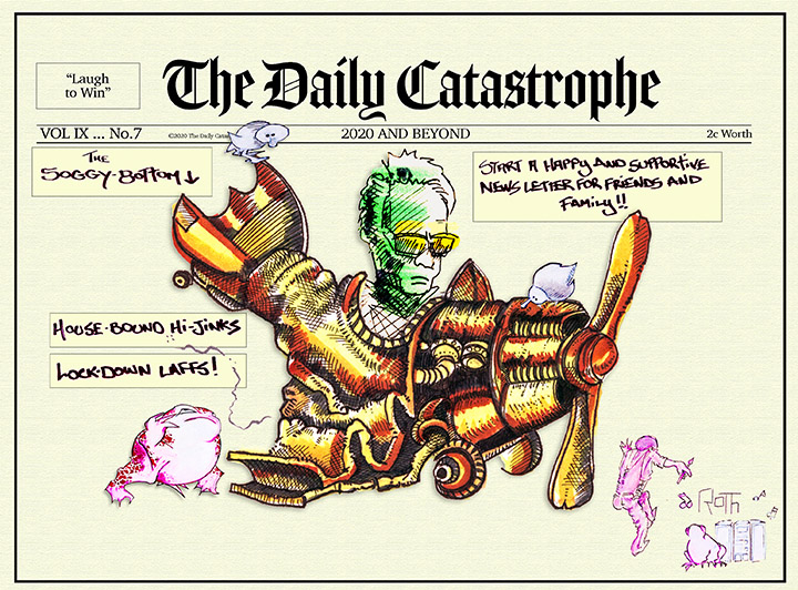 David Lee Roth Shares 'Lock-Down Laffs' in new Comic Series