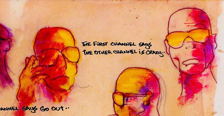 David Lee Roth’s Handrawn Artwork Speaks Volumes | Van Halen News Desk