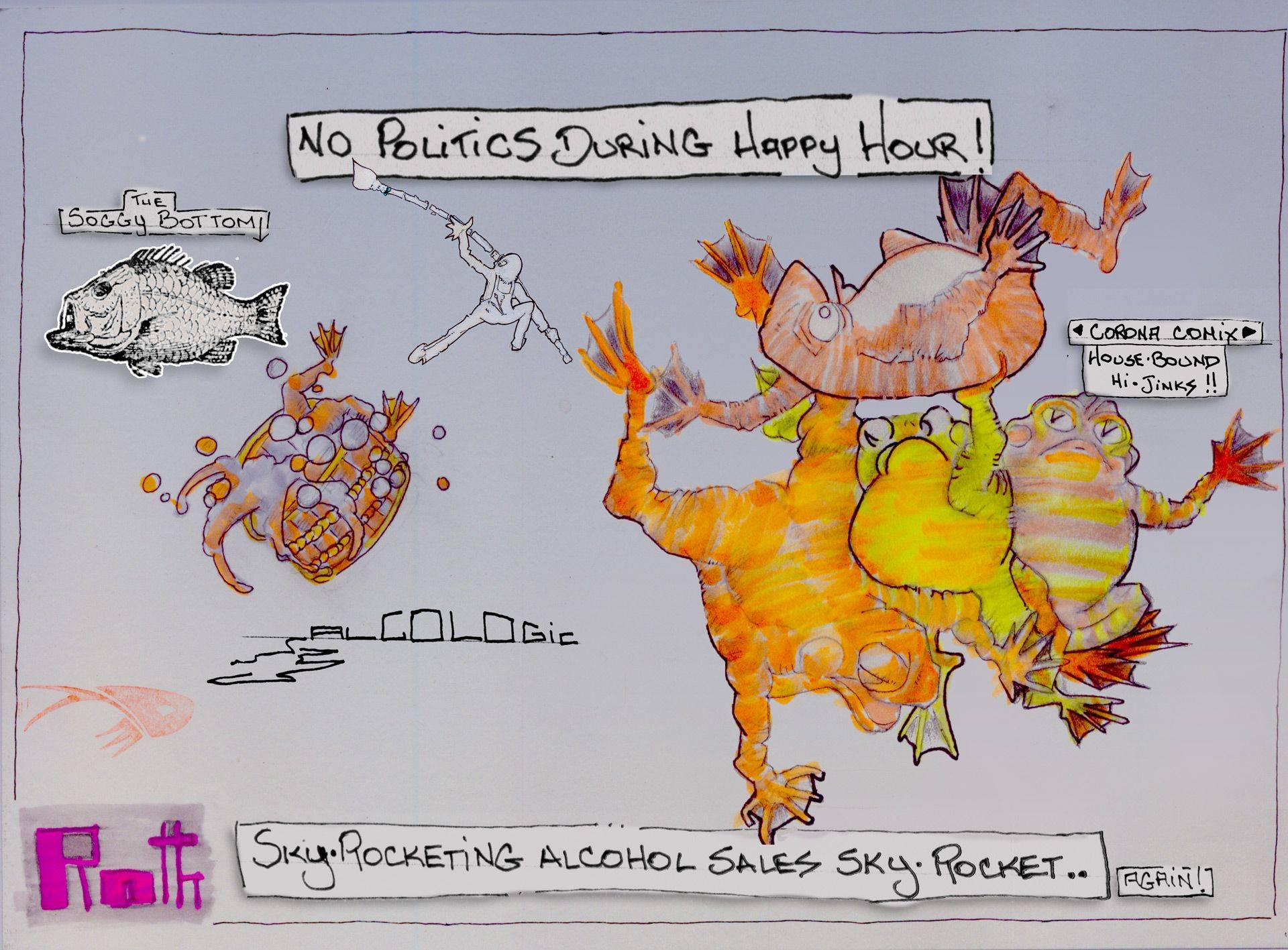 David Lee Roth’s Handrawn Artwork Speaks Volumes | Van Halen News Desk