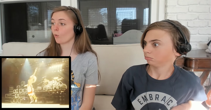 Teens React To Van Halen's Live Video of 'Unchained'
