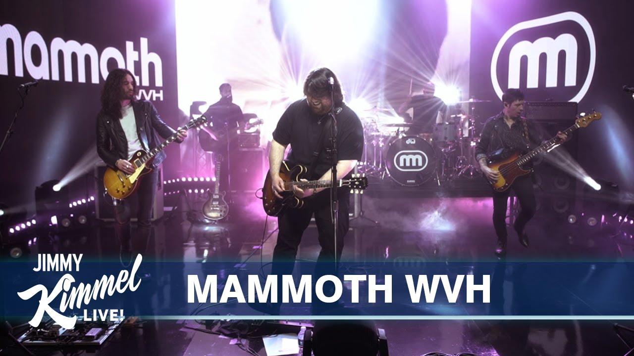 Watch Wolfgang Van Halen’s Band MAMMOTH WVH perform ‘Distance’ on Jimmy ...