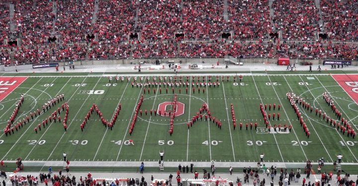 WATCH: Ohio State Athletic Band Pays Tribute To Van Halen