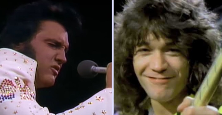 New Mashup Has Elvis Burnin' Up With Love For Van Halen