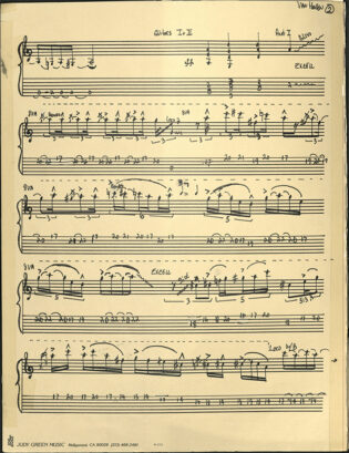 From 1984: Steve Vai’s Handwritten Transcription of Van Halen’s ...