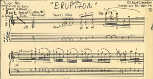 From 1984: Steve Vai’s Handwritten Transcription of Van Halen’s ...