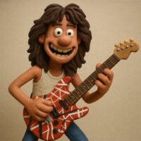 How Might Eddie Van Halen Look in Your Favourite Cartoon Series? [Photo ...