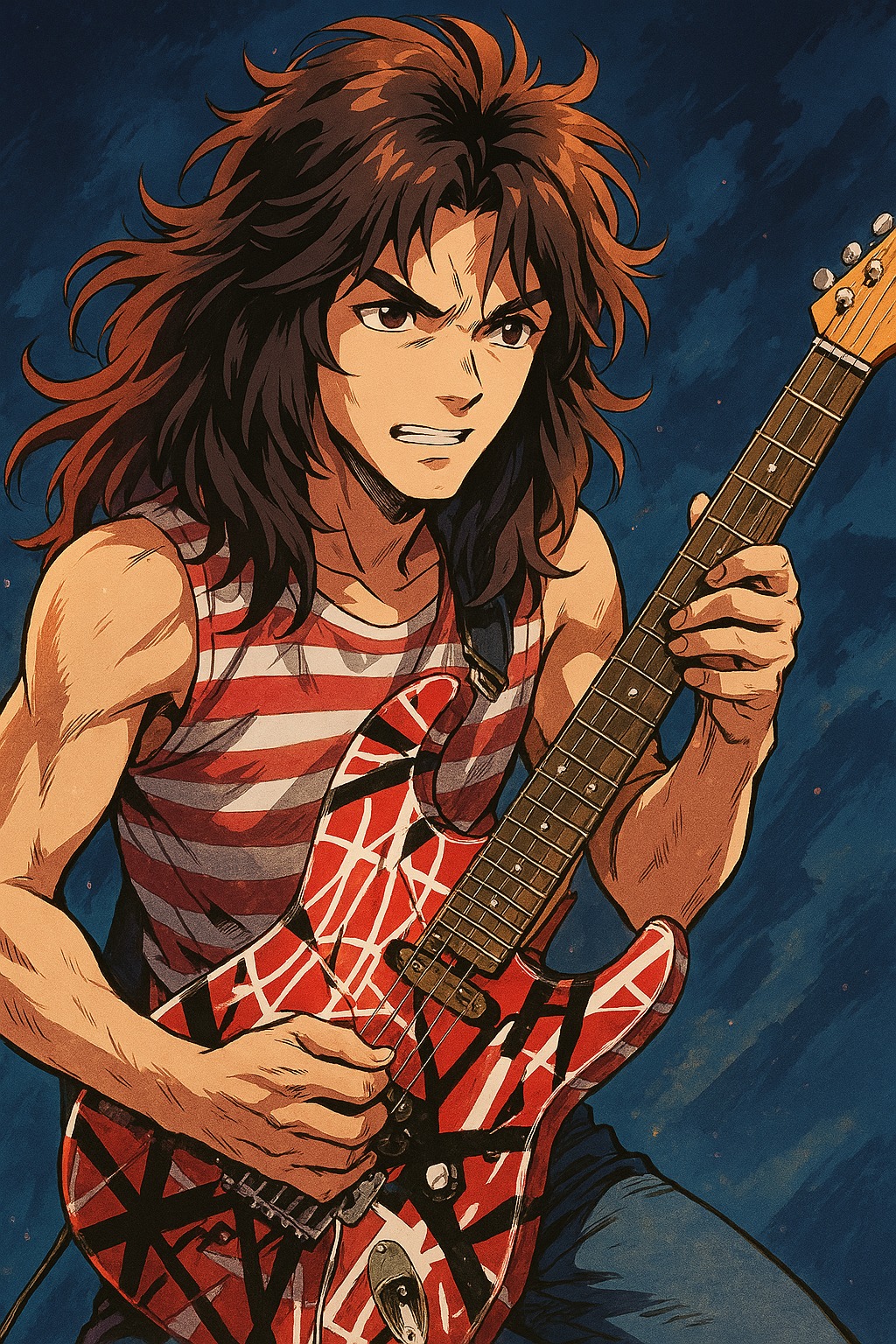 How Might Eddie Van Halen Look in Your Favourite Cartoon Series? [Photo ...