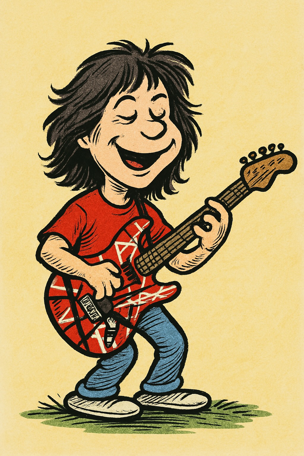 How Might Eddie Van Halen Look in Your Favourite Cartoon Series? [Photo ...