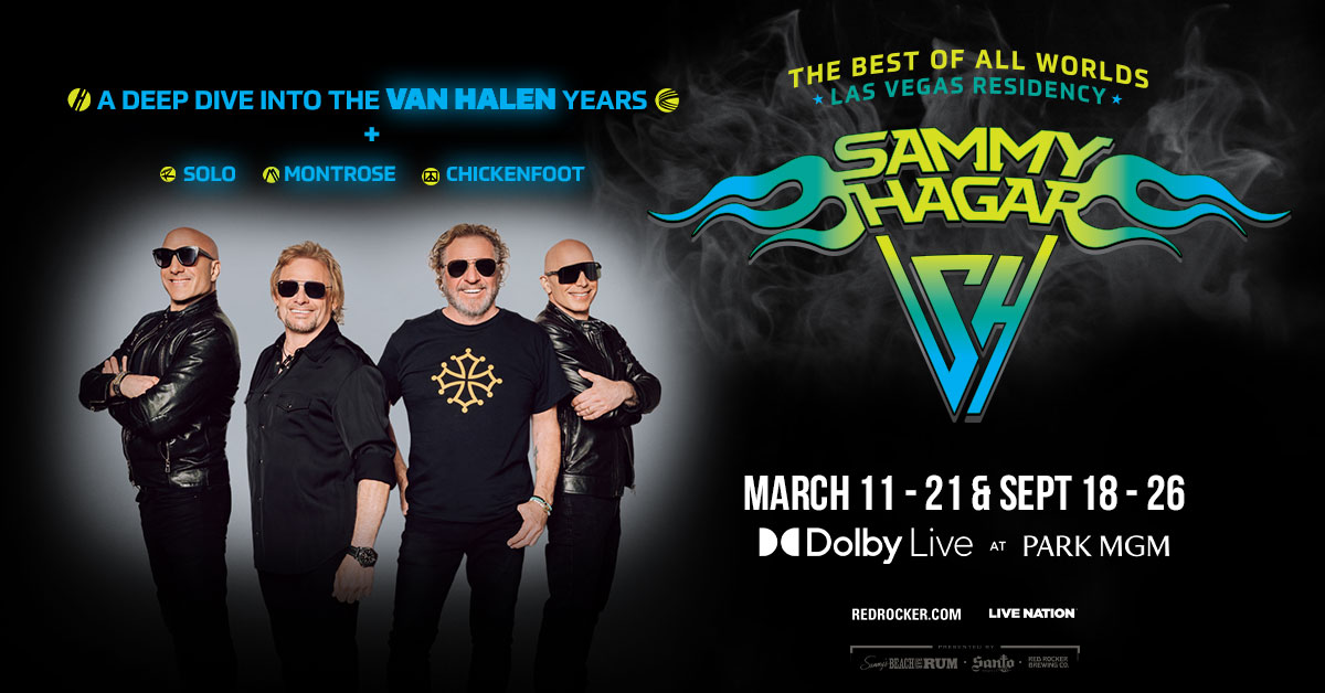 Sammy Hagar's 'Best of All Worlds' Las Vegas Residency Returns in 2026 ...