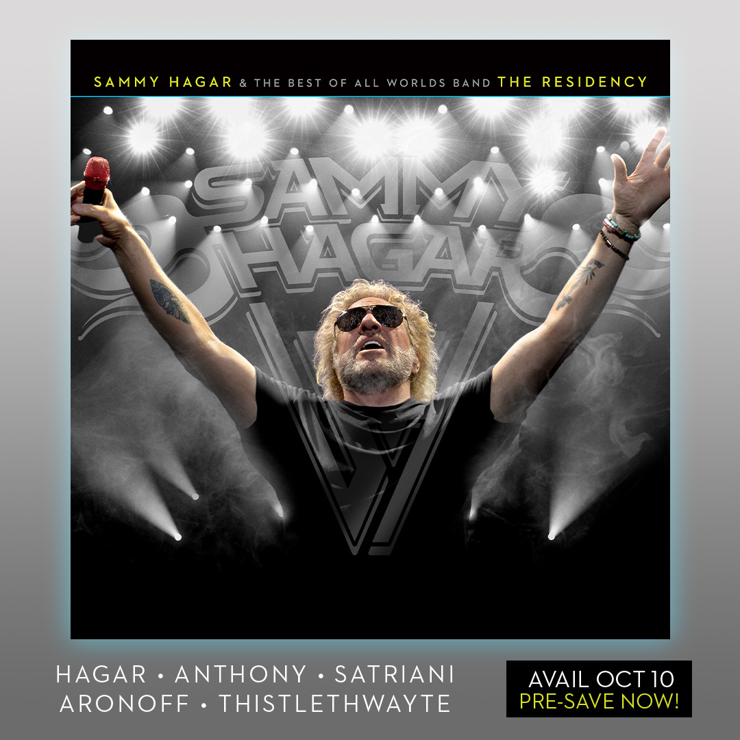 Sammy Hagar's 'Best of All Worlds' Las Vegas Residency Returns in 2026 ...