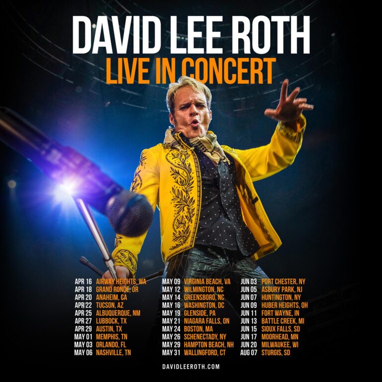 David Lee Roth Announces 2026 North American Tour